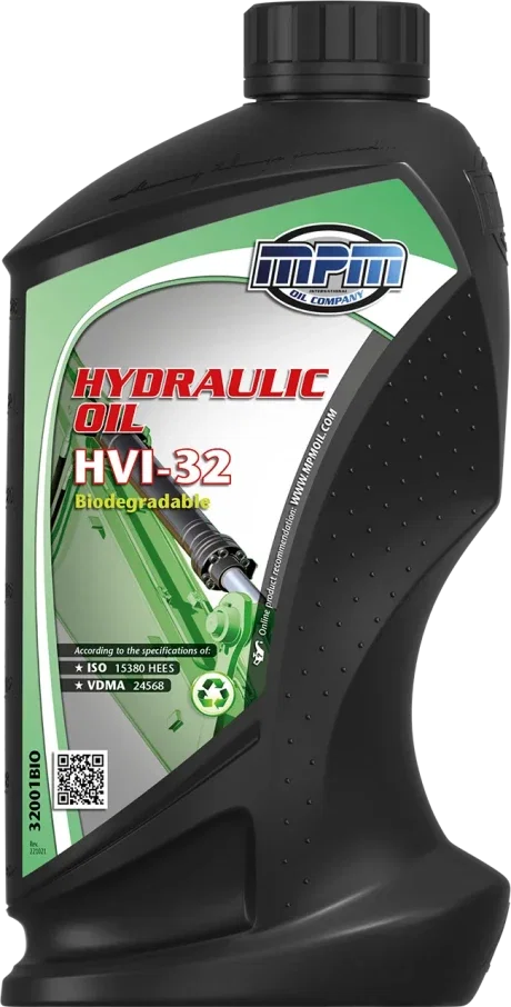32000BIO • Biodegradable Hydraulic Oil HVI 32 | Products | MPM Oil