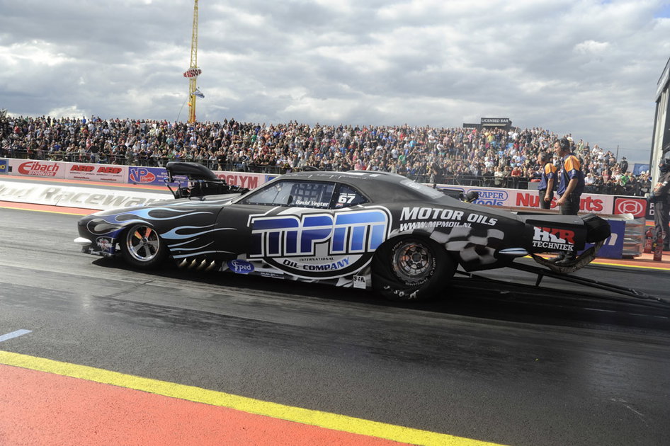 Semi-final for MPM-driver David Vegter at Santa Pod’s European Finals ...